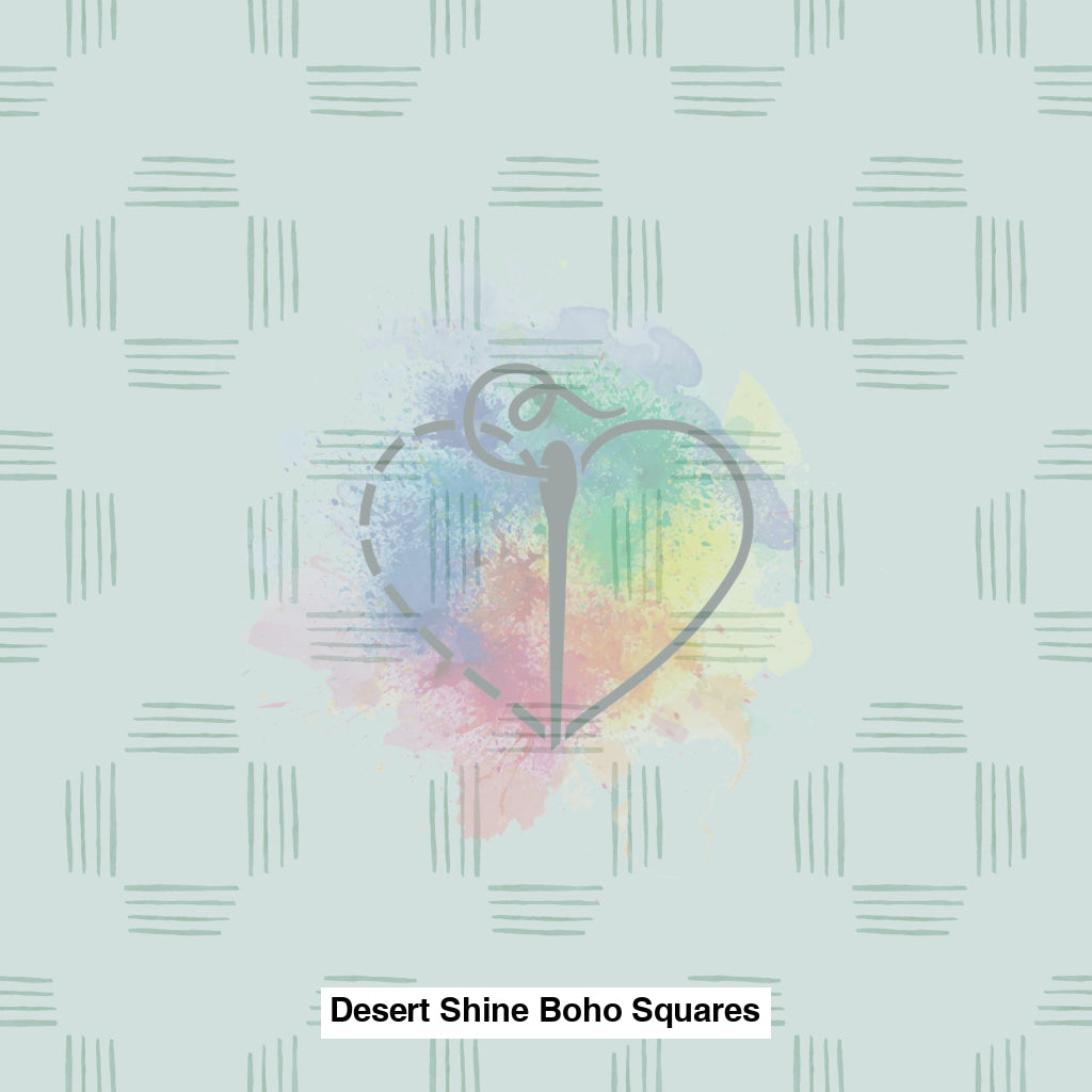 Desert Shine Boho Squares – Luxe Fabric Supply